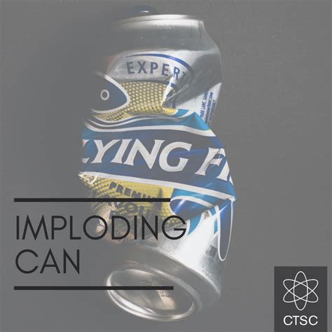 Demo Imploding Can Experiment Cape Town Science Centre