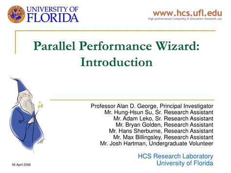 Ppt Parallel Performance Wizard Introduction Powerpoint Presentation Id5751633