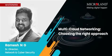 Microland Limited On Linkedin Multi Cloud Networking Choosing The Right Approach Microland