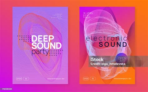 네온 트랜스 이벤트 전단지 테크노 Dj 파티 일렉트로 댄스 음악 전자 사운드 클럽 페스트 포스터 Dj에 대한 스톡 벡터 아트 및 기타 이미지 Istock