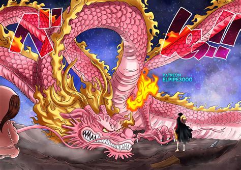 One Piece 1023 Luffy Y Momo Dragn By Elpipe3000 On Deviantart
