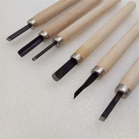 6pcsset Wood Carving Chisel Tool Kit Hand Chisel Grandado