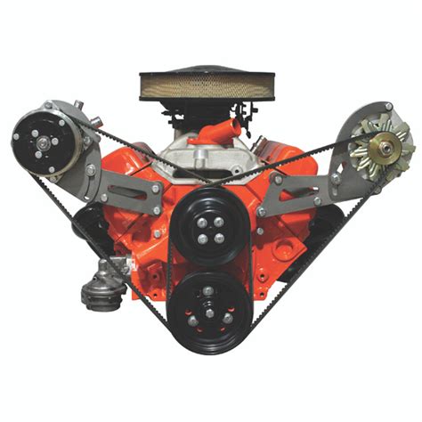 Vortec Side Mount Bracket Alternator Long Pump Driver Side Vintage Air