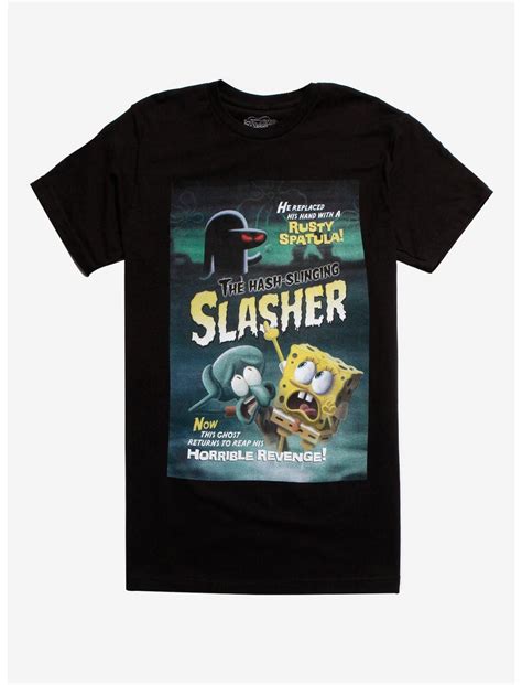 Spongebob Squarepants Hash Slinging Slasher T Shirt Hot Topic