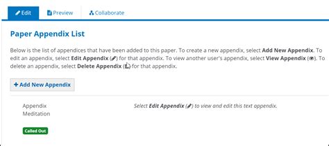 How Do I Add An Appendix To My Paper