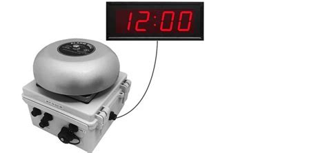 Break Time Alarm System Network Enabled IP Based Scheduling