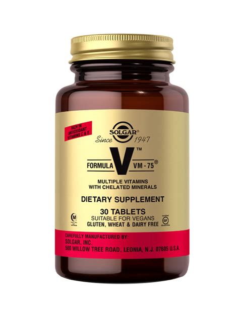 Vm-75 Formula | Solgar | 30 Tableta | SvezaImunite