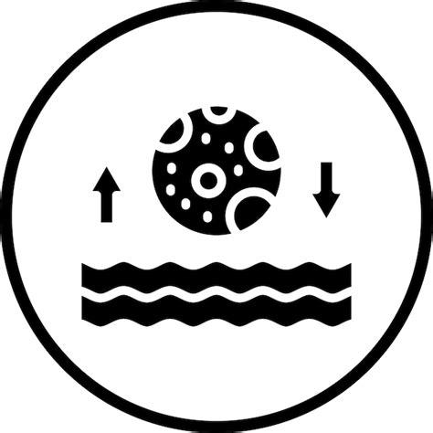 Premium Vector Tide Icon Style