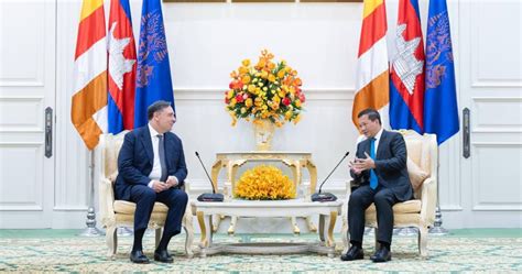 សម្តេចបវរធិបតី ហ៊ុន ម៉ាណែត ទទួលជួបជាមួយអនុប្រធានប្រចាំតំបន់អាស៊ី និងប៉ាស៊ីហ្វិក