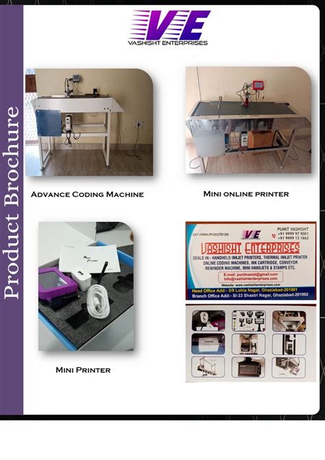 Piece Min Manual Ribbon Coding Machine VE At Piece In Ghaziabad