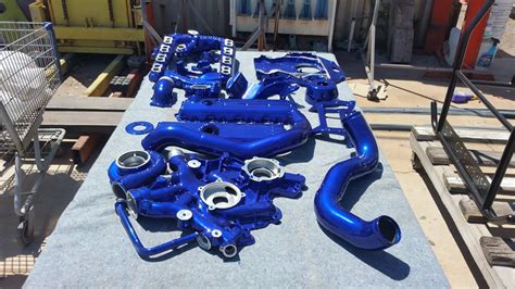 The Bad Ass Candy Blue Build Competition Coatings