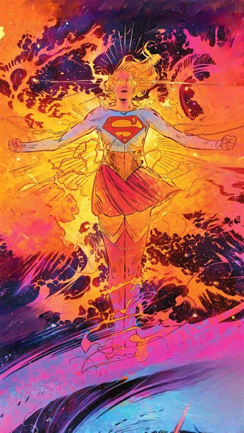 Supergirl Gets A Fiery New Power In Stunning Comic Art Artofit
