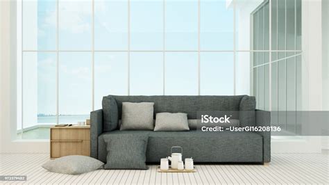 인테리어 최소한의 일본 호텔 휴식 공간과 수영장 3d 렌더링자연 보기 배경 0명에 대한 스톡 사진 및 기타 이미지 0명 3