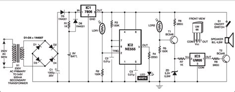 Automatic Night Lamp With Morning Alarm Detailed Project Available