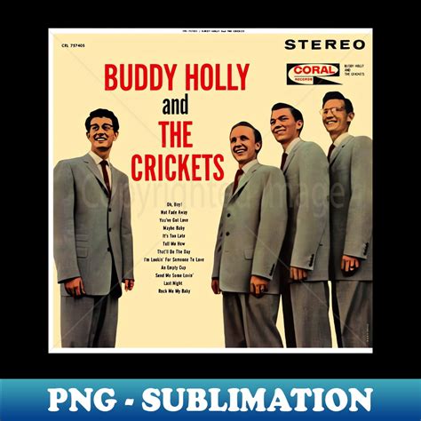The Crickets Buddy Holly And The Crickets Album Cover Prof Inspire