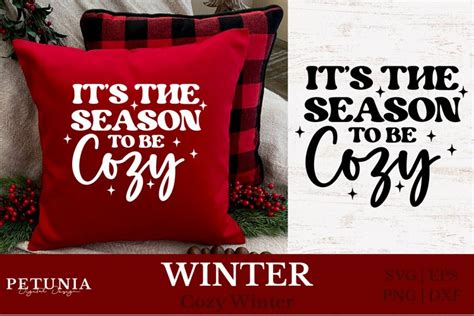 Season To Be Cozy Winter SVG Cut File