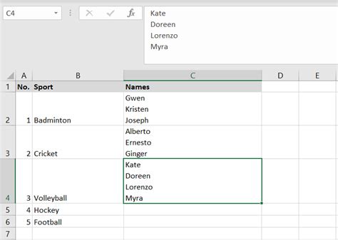 How To Make A List Within A Cell In Excel Spreadcheaters