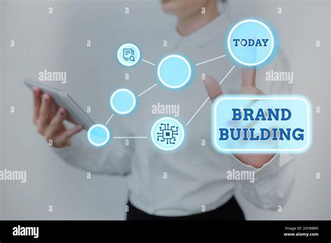 Inspiration Showing Sign Brand Building Business Concept Boosting Customer S Is Knowledge Over