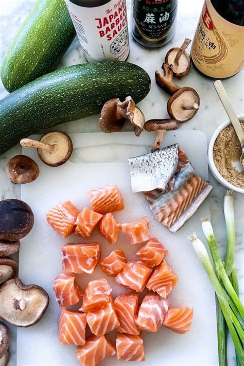 Caramelized Salmon Stir Fry