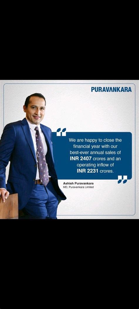 c v pavan kumar on linkedin puravankaralimited providenthousinglimited growth india developer…