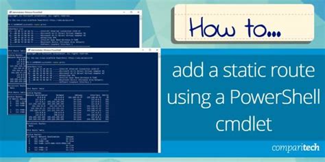Add A Static Route With Powershell Cmdlet Detailed Guide