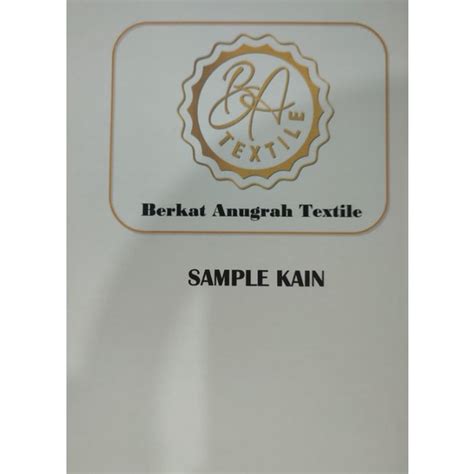 Jual Sampel Kainsample Kain Shopee Indonesia