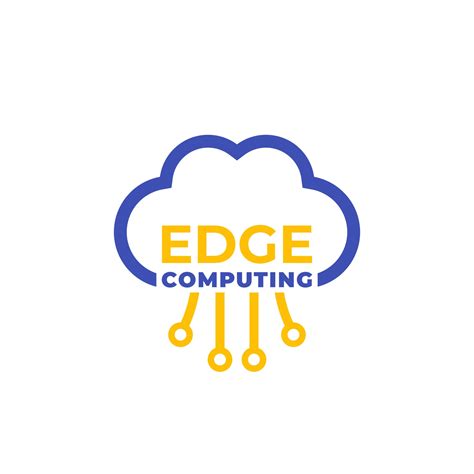 Edge Computing Cloud Service Vector Icon 2326565 Vector Art At Vecteezy