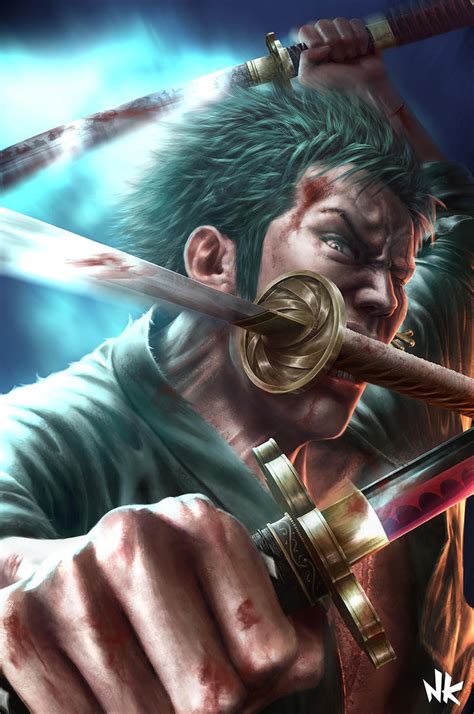Roronoa Zoro By Namkoart On Deviantart