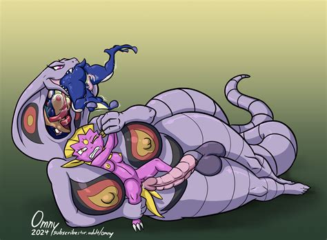 Rule 34 Alternate Color Amphibian Anthro Apode Arbok Areola Ass Balls Breasts Draconcopode