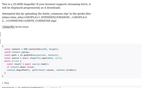 Trying Out A Shapefile Stéfan Sinclair Observable