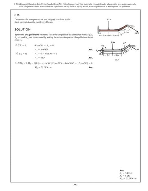 Engmech 06 Equilibrium Of Nonconcurrent Force System Pdf