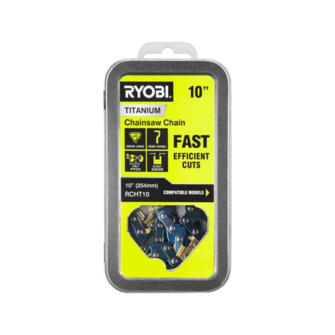 Ryobi 10” Titanium Chainsaw Chain Bunnings Australia