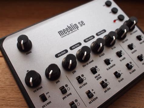 Meeblip Se Open Source Hackable Digital Synthesizer Now Available
