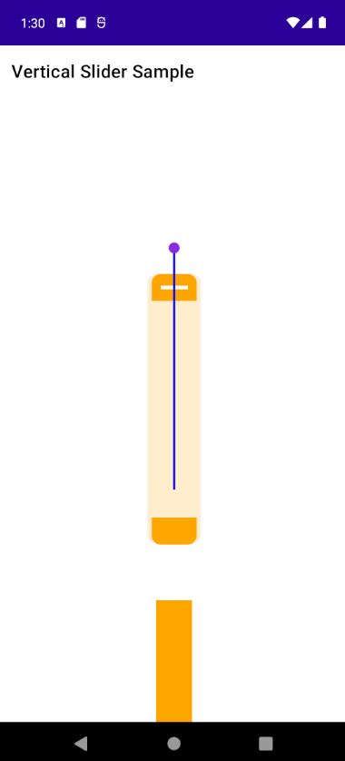 Net Maui Custom Slider Fills The Dynamic Area Wrong Stack Overflow