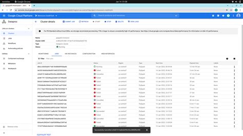 Pyspark All Tasks Finish But Dataproc Spark Job Does Not Conclude Stack Overflow