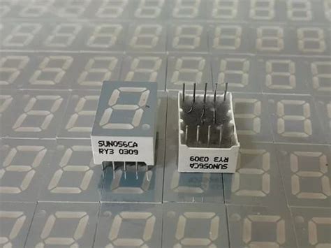 rectangle 7 segment led display two digit at rs 10 piece in mumbai id
