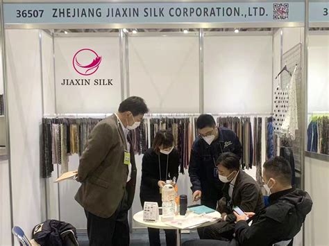 Jiaxin Silk Attending The Aff Exhibition In Japan News Zhejiang Jiaxin Silk Corp Ltd