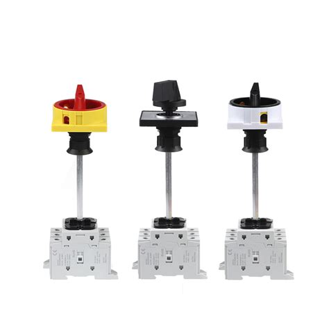 4p 32a 8000v Switch Disconnector Rotating Handle Isolator Rotary Switch Industrial Isolator
