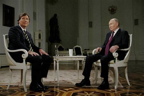 Такер Карлсон рассказал за что больше всего уважает Путина Газета Ru Новости