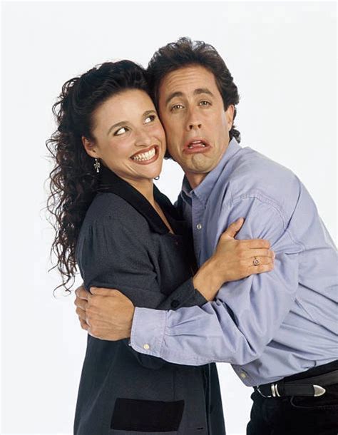 Julia Louis Dreyfus Elaine Benes Jerry Seinfeld Seinfeld 1993 Tv Old