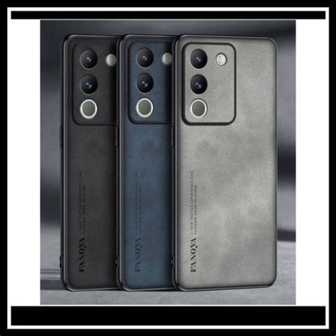 Jual Vivo V27 V27e V27 Pro 5g Fanoya Nappa Case Hard Casing Leather