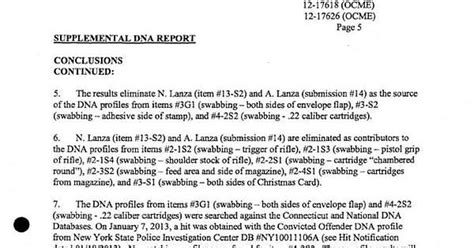 Dna On 22 Caliber Rifle Shells Found At Sandy Hook Shootings Match A