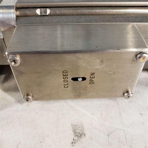 Vat Gate Valve Dn100cf 6 Od Conflat Flange Pnematic Valve High Vacuum