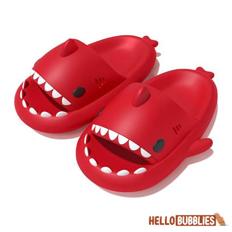Red Shark Slides Hello Bubblies