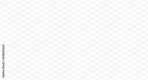 Isometric Grid Seamless Pattern Isometric Grid Template Seamless Isometric Grid Mockup Vector