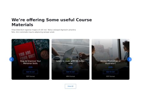 Html Tailwind Css Components Easyfrontend
