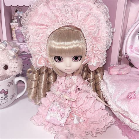 Pullip Doll Pretty Dolls Doll Aesthetic Pink Doll