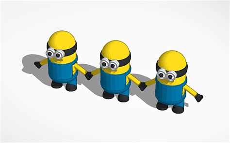 3d Design Minion Tinkercad