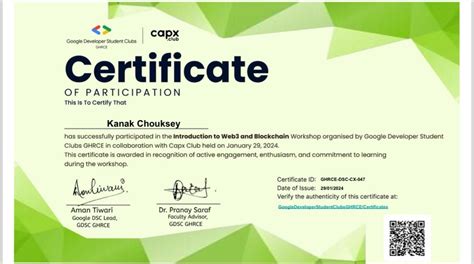 kanak chouksey on linkedin web3 blockchain capxclub learningjourney certification techskills…