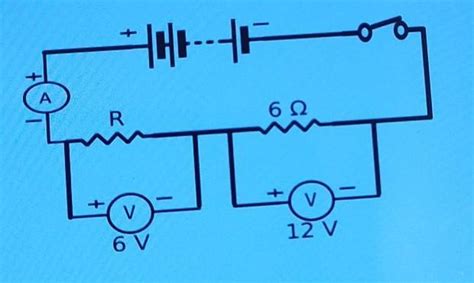 A Circuit Is Shown In The Diagram Given Below I Find Value Of R